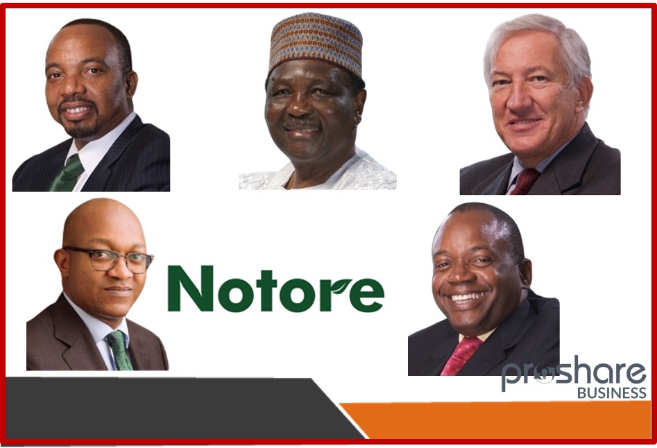 NOTORE Notifies of Board Changes - Proshare