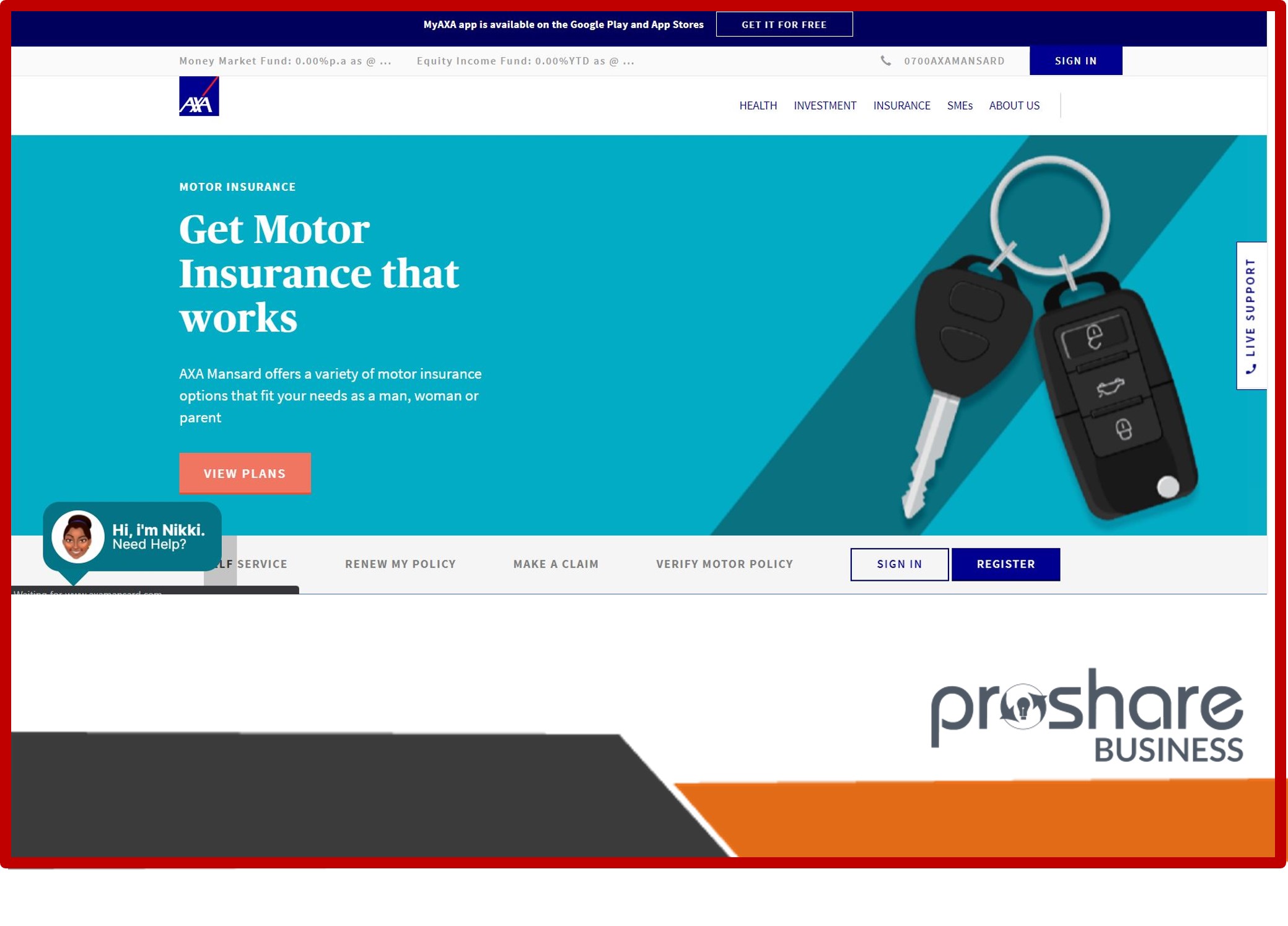 AXA Mansard Improves its Motor Claims Process - Launches its 'Claims ...