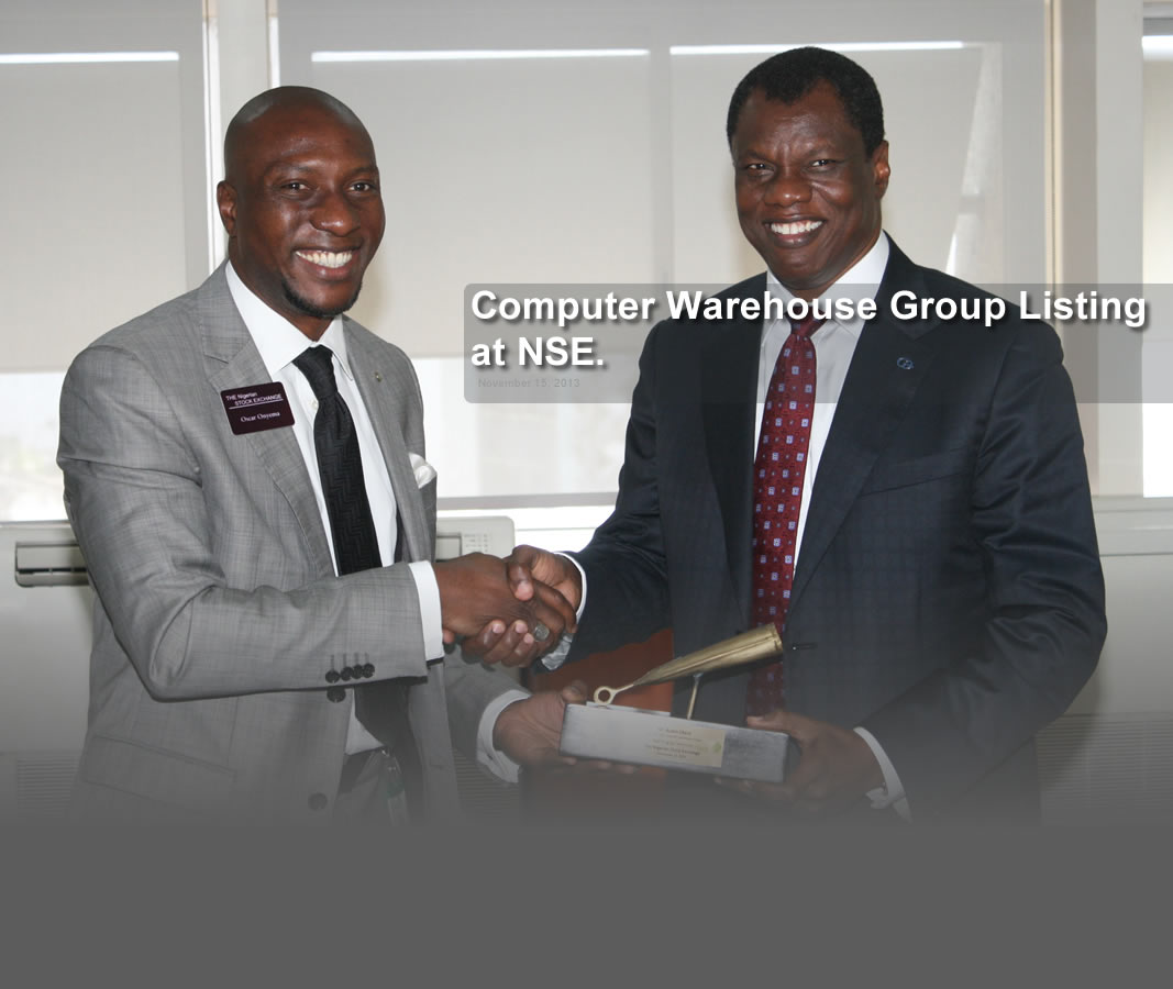 Computer Warehouse Group Listing, NSE - Proshare