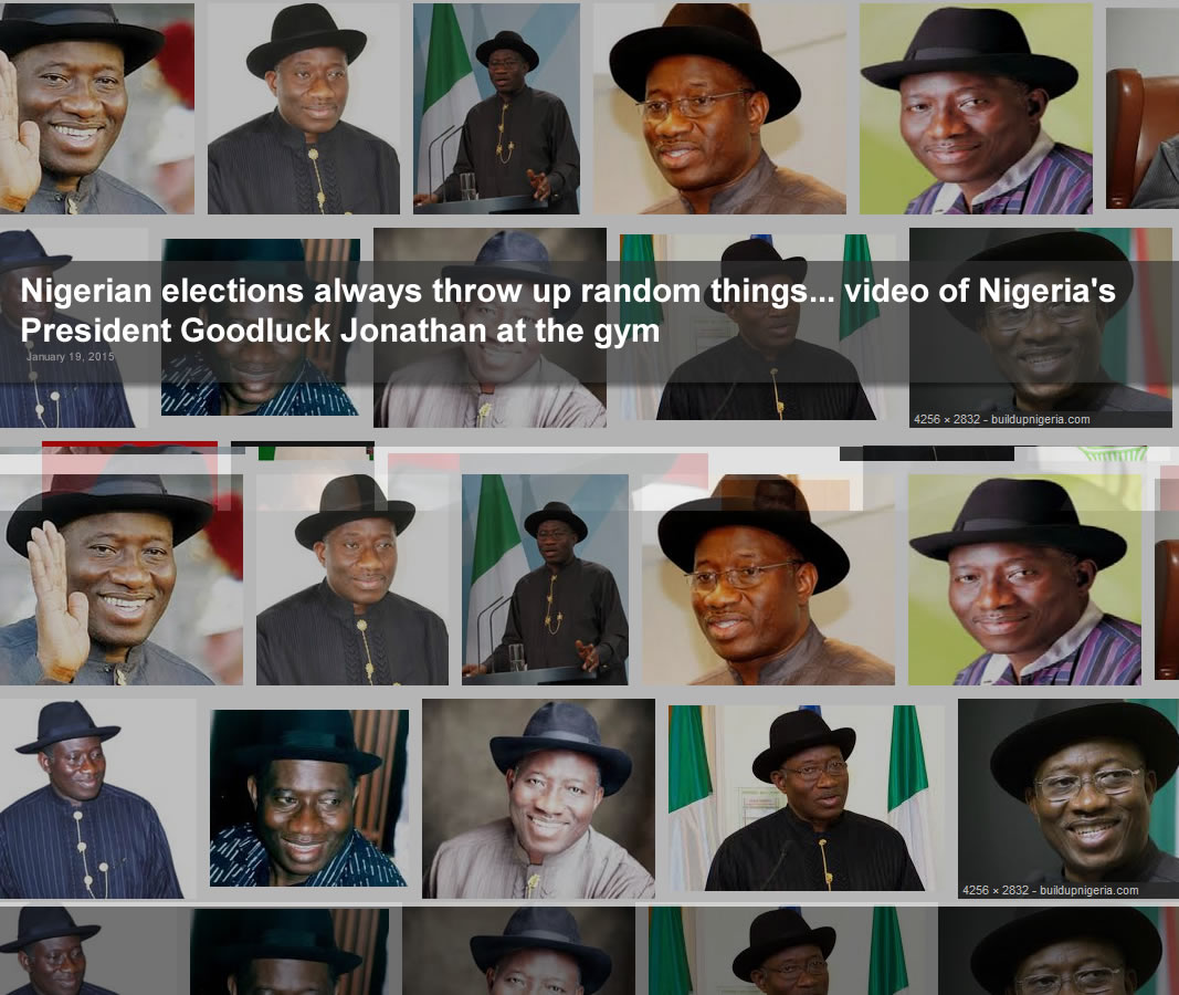 Nigerian elections always throw up random things... video of Nigeria's ...